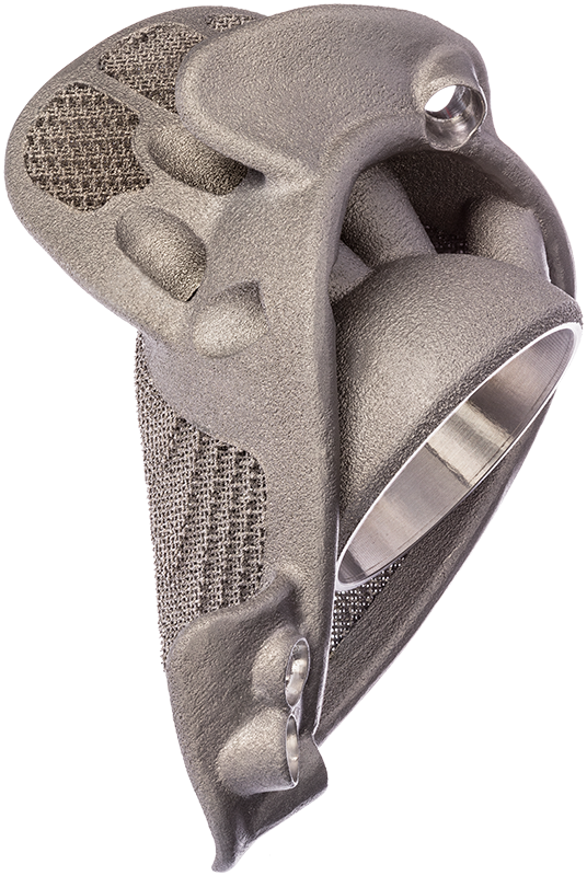 Custom made acetabular cup - AMPOWER Report on Additive Manufacturing